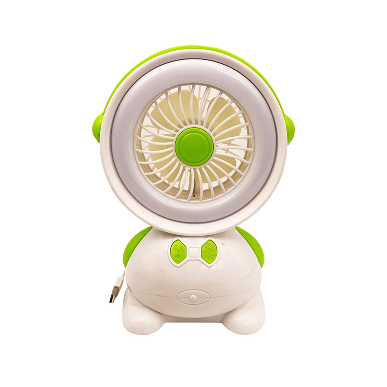 Pocket Fan Summer Stuff Desktop Fan With Lights Portable Small Desk ...