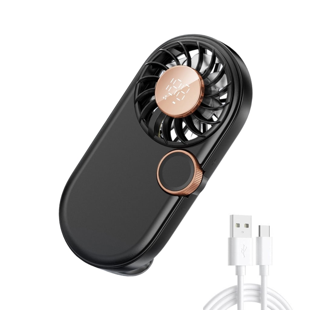 Pocket Fan With Quiet Operating And Variable Wind Speeds Stepless Speed ...