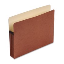 Pendaflex, PFX1524EAM, 3-1/2" File Pockets, 10 / Box, Red Fiber ...