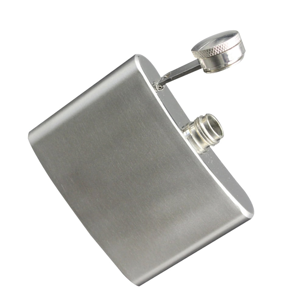 Pocket Flask Stainless Steel Flagon Portable Whiskey Bottle Wine Bottle ...