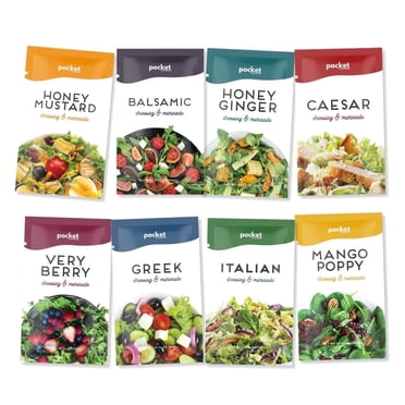 Pocket Flavors Lite Packets | Salad dressings for grocery - Walmart ...