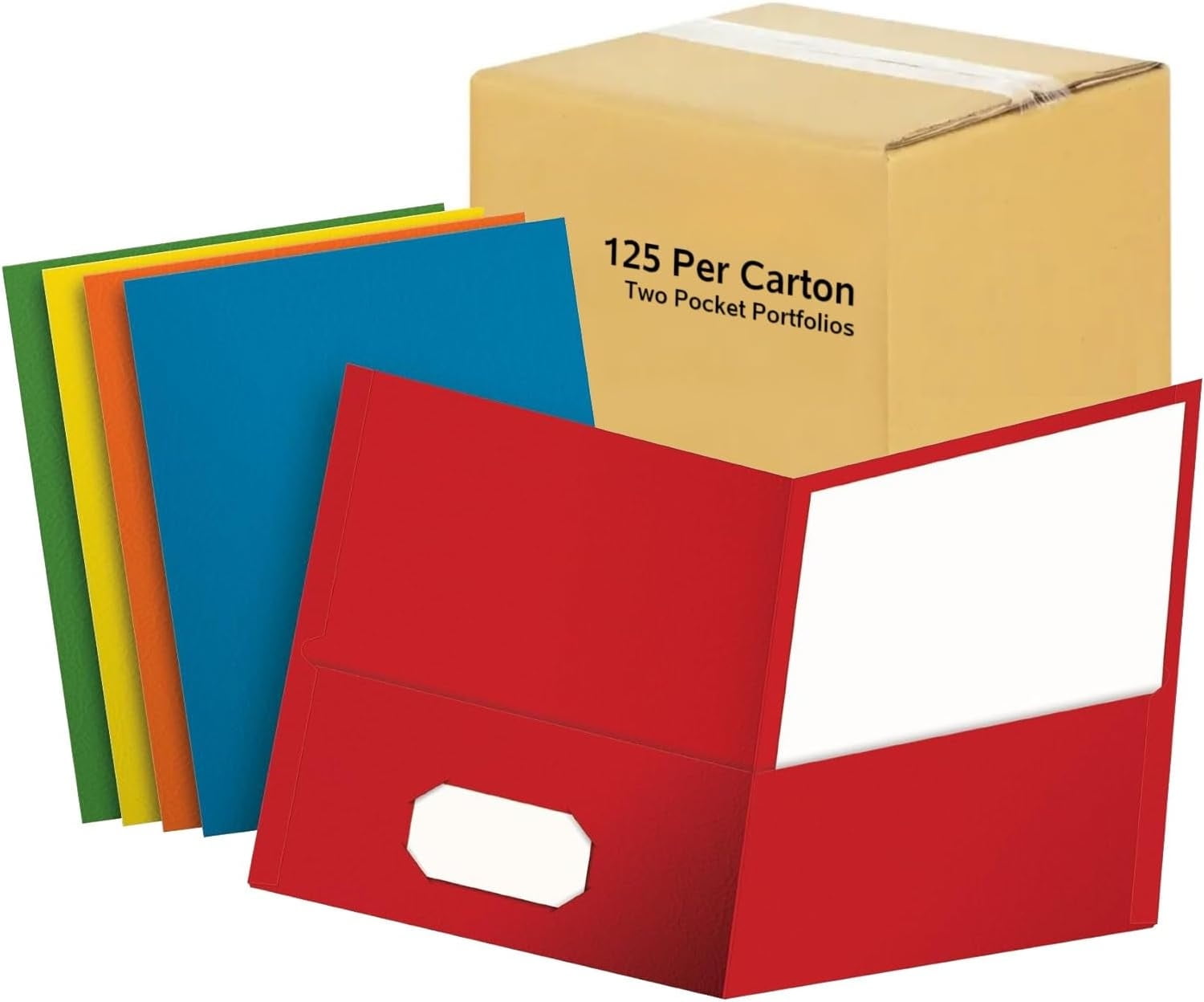 Pocket Folders, Assorted Colors - Walmart.com
