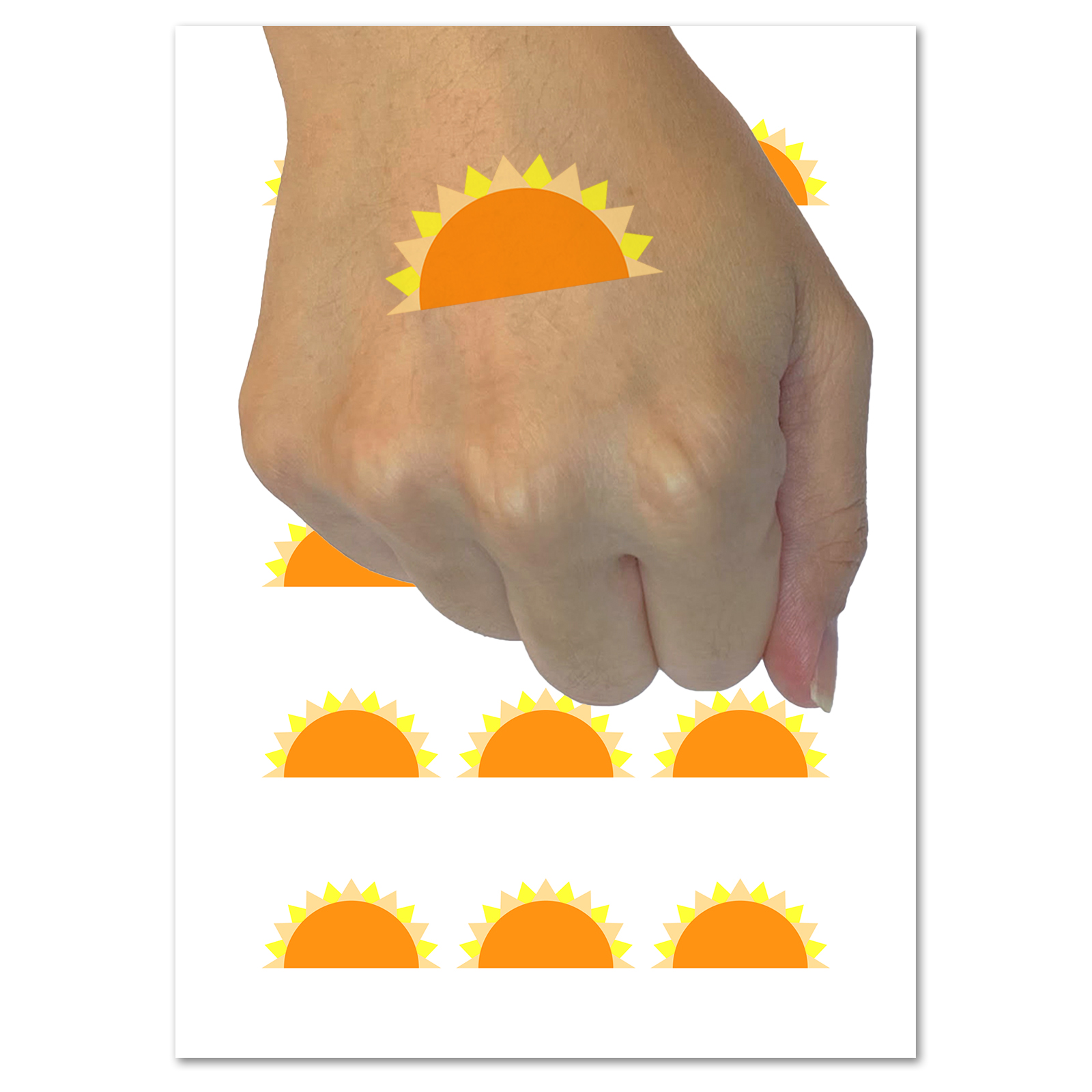 Pocket Full of Sunshine Sunrise Sunset Water Resistant Temporary Tattoo ...
