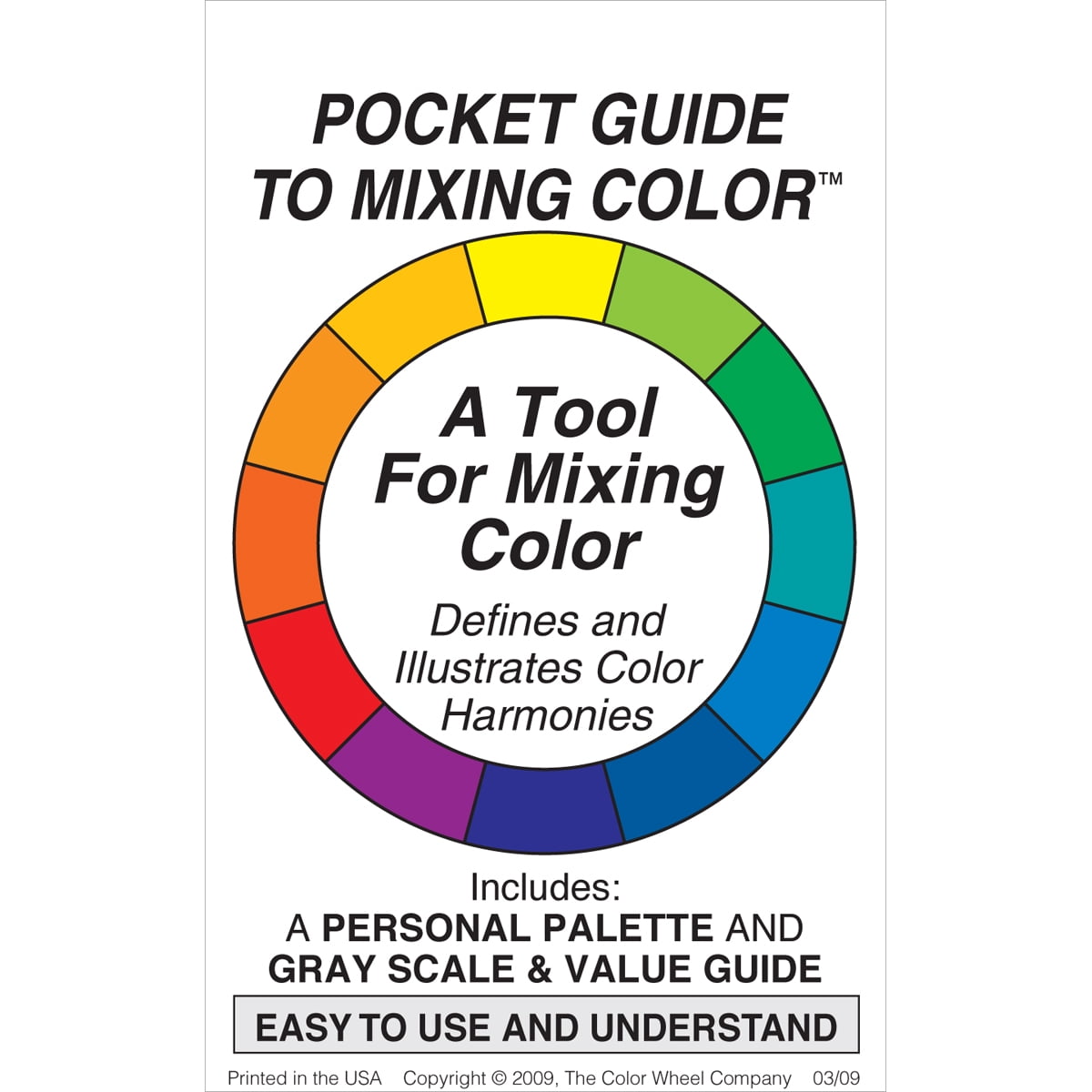 Pocket Guide To Mixing Color-3"x5" - Walmart.com