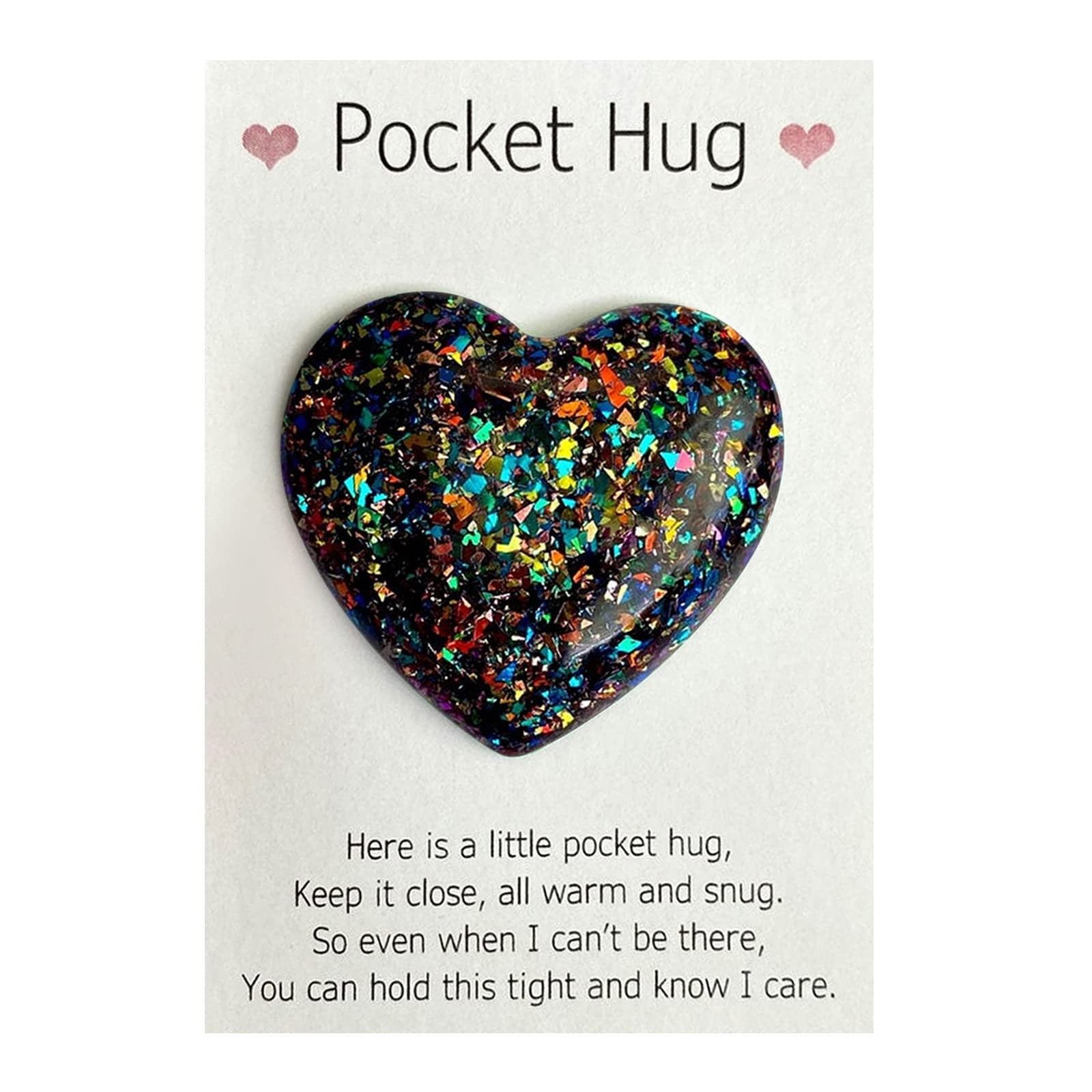 Pocket Heart Small Encouragement Token, Portable Comforting Care Gift ...