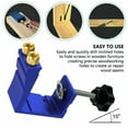 Pocket Hole Jig,Two Hole Wood Jig System Kit With Drill Guide And Step ...