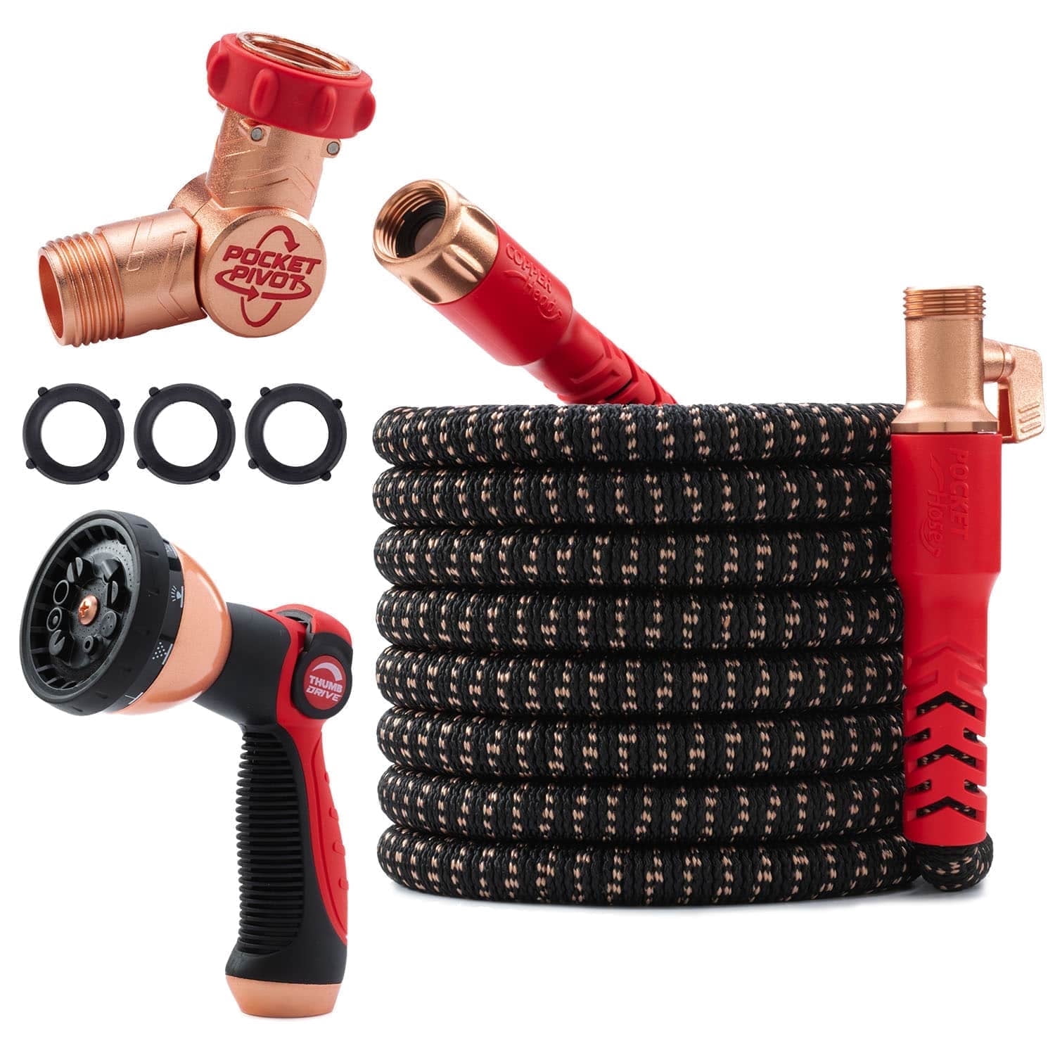 Pocket Hose Garden Hoses - Warehouse Breakroom Essentials - Walmart ...