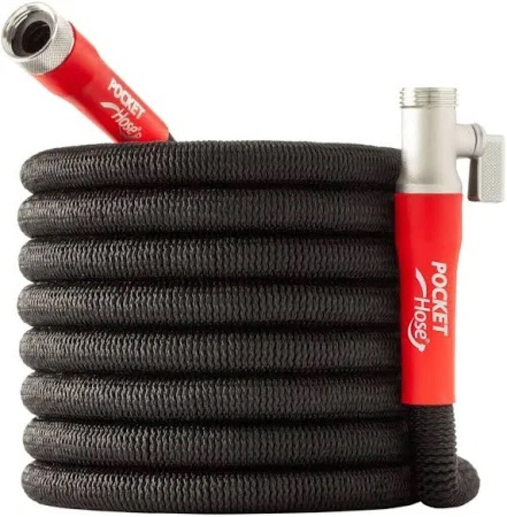 Lightweight Pocket Hose Silver Bullet 50 FT Expandable Garden Hose with ...