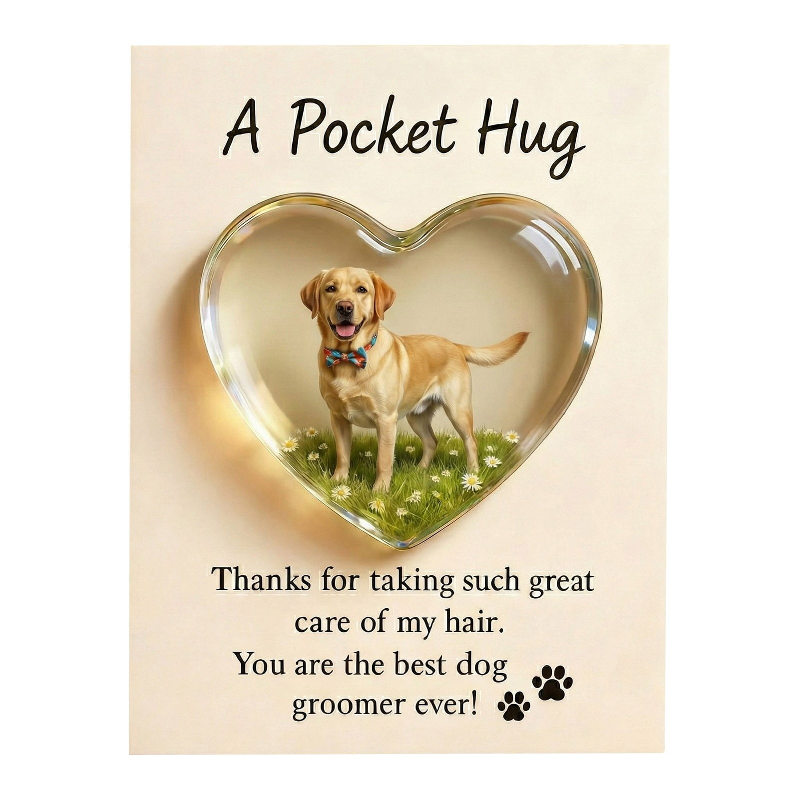 A Pocket Hug for Dog Groomers, Thank-You Groomer Appreciation Gifts ...