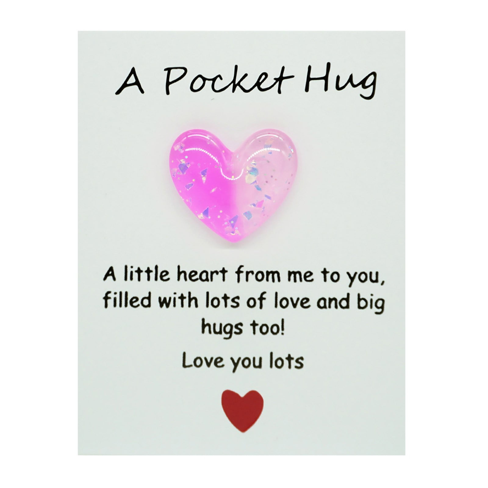 Pocket Hug Encouragement Cards And Heart Shaped Pocket Hug Keepsakes ...