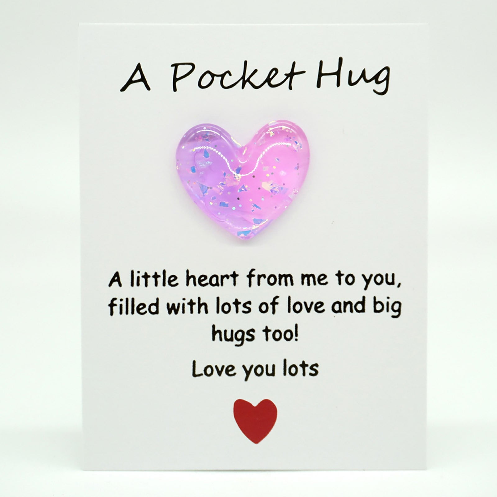 Pocket Hug Encouragement Cards and Heart Shaped Keepsakes for Family ...