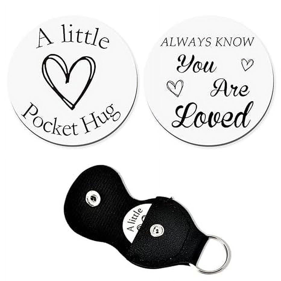 Pocket Hug Keychain Coin Gift for Women Men Pocket Token for Best ...