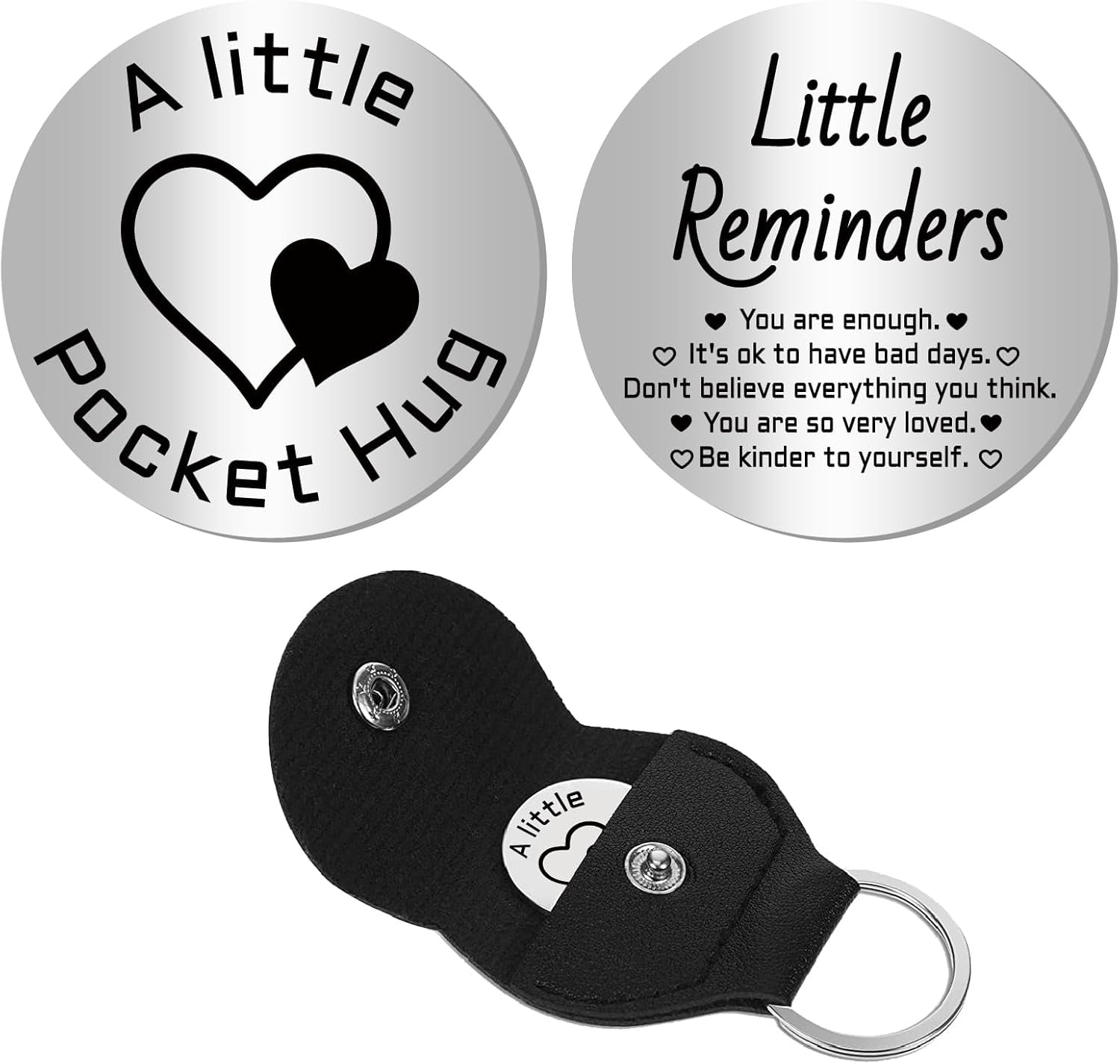 Pocket Hug Token Bulk Stainless Steel Token Long Distance Relationship ...