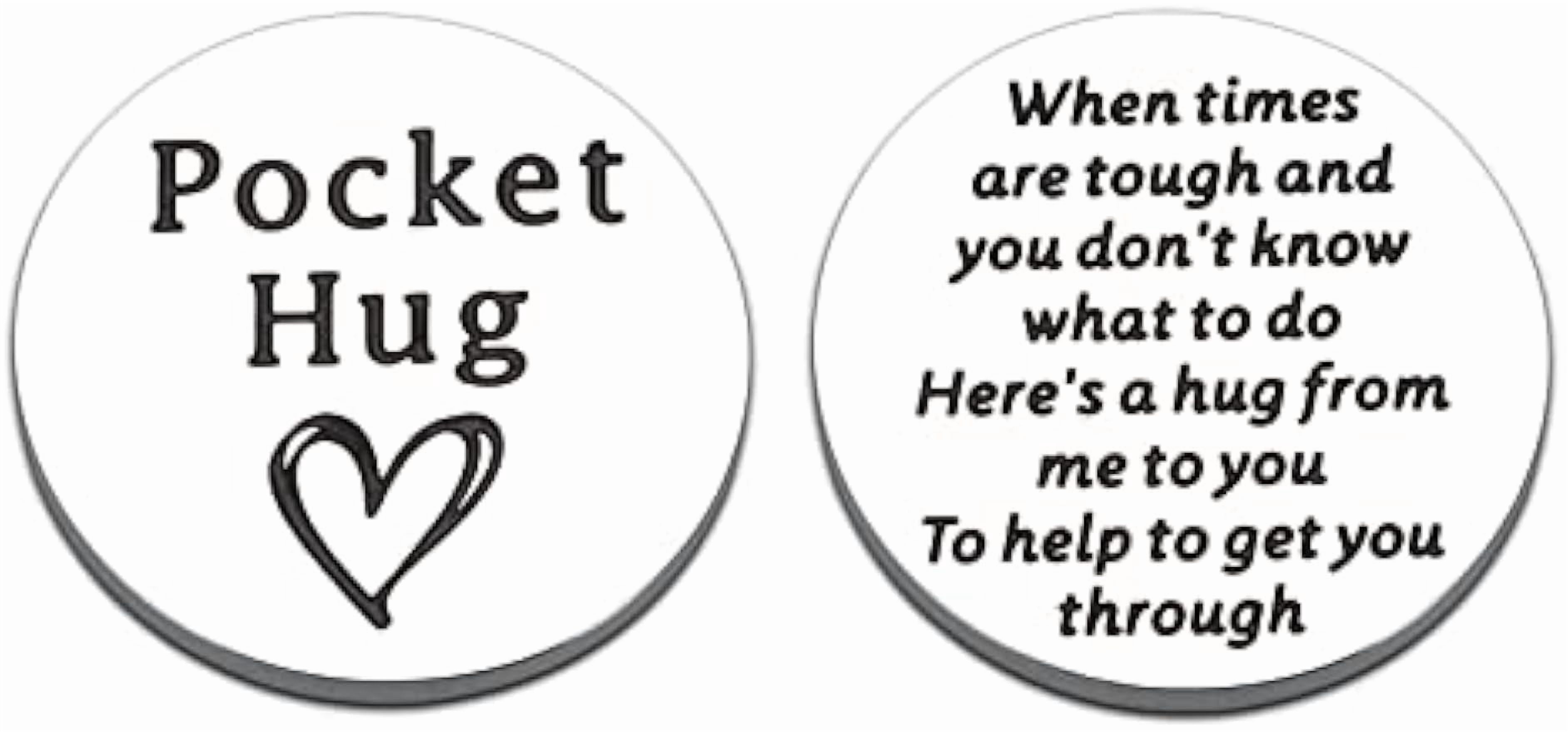 Pocket Hug Token Inspirational Get Well Soon Gifts for Women Men ...