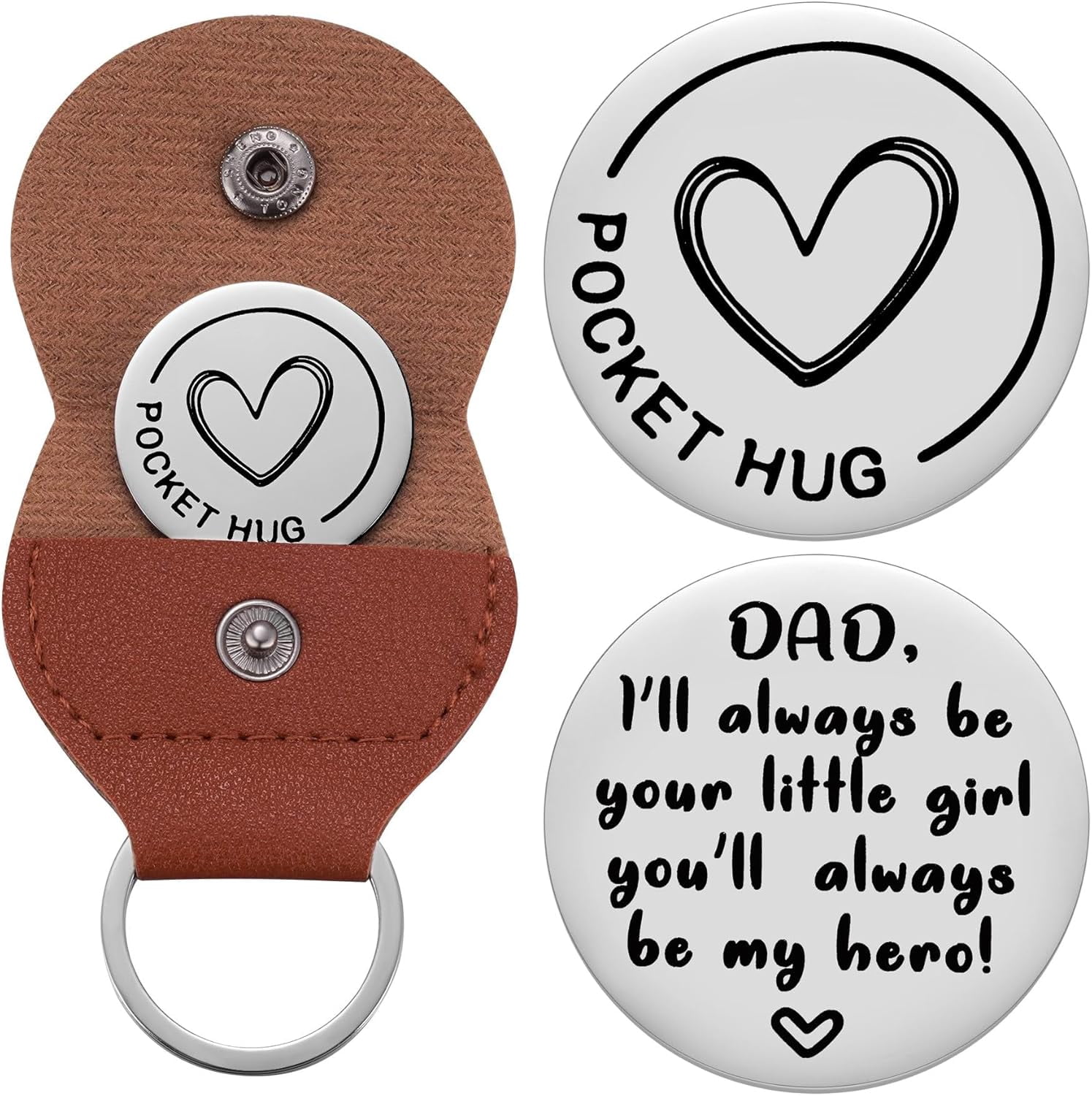 Pocket Hug Token Inspirational Reminder Gifts Mental Health Thinking of ...