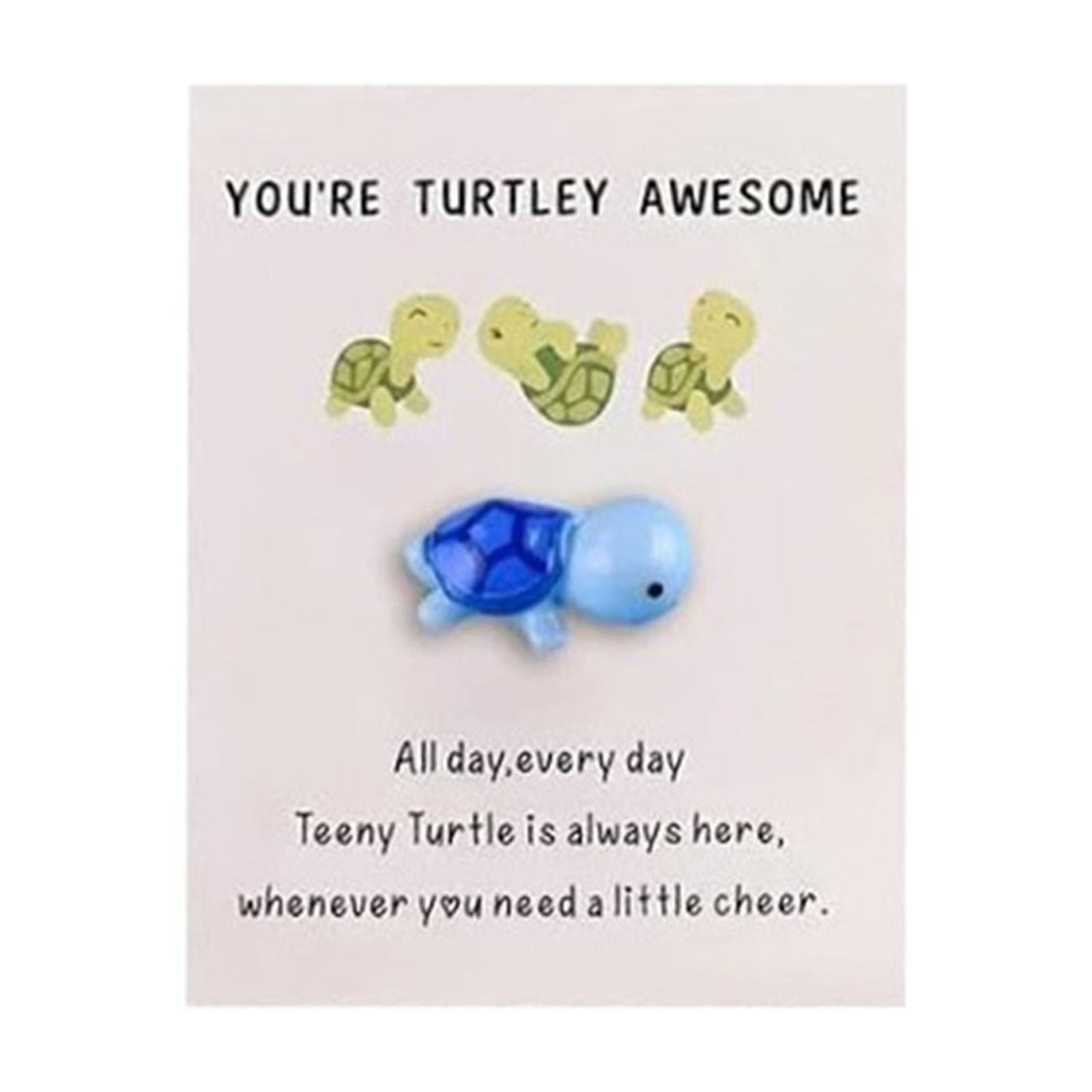 Pocket Hug Turtle You're Turtley Inspirational Gift With Card Thank You ...