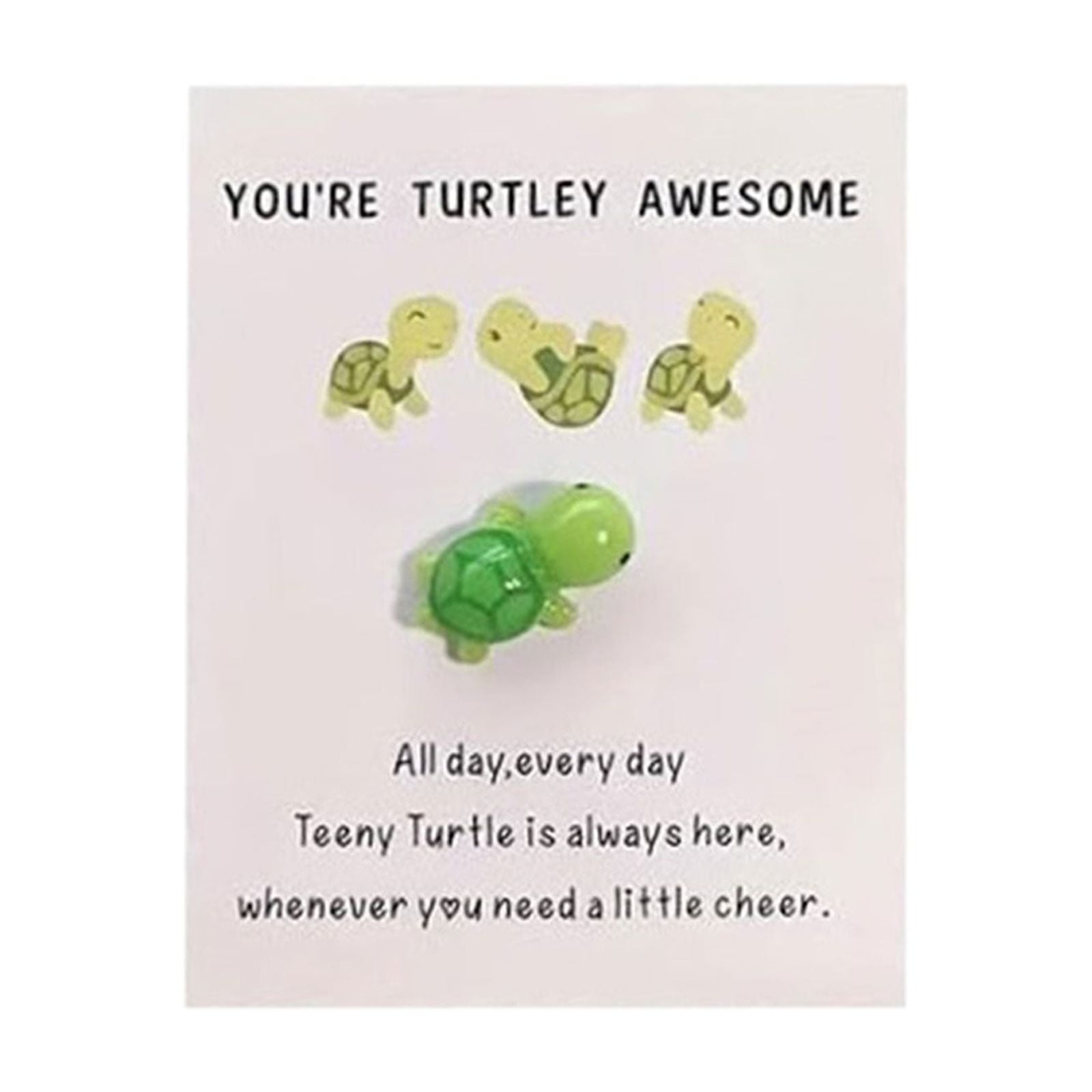 Pocket Hug Turtle You're Turtley Inspirational Gift With Card Thank You ...