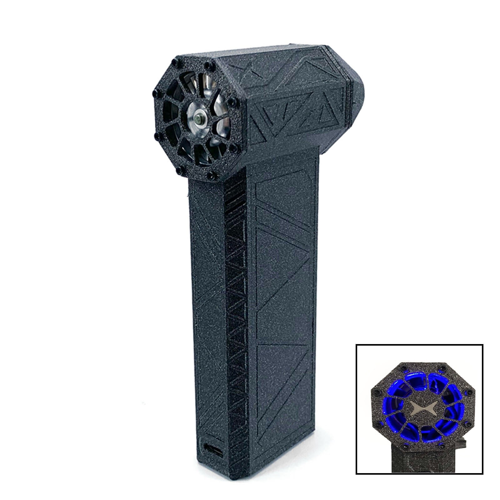 Pocket Jetfan Mini Turbo Jet Fan Turbo Violent Fan with Led Light ...