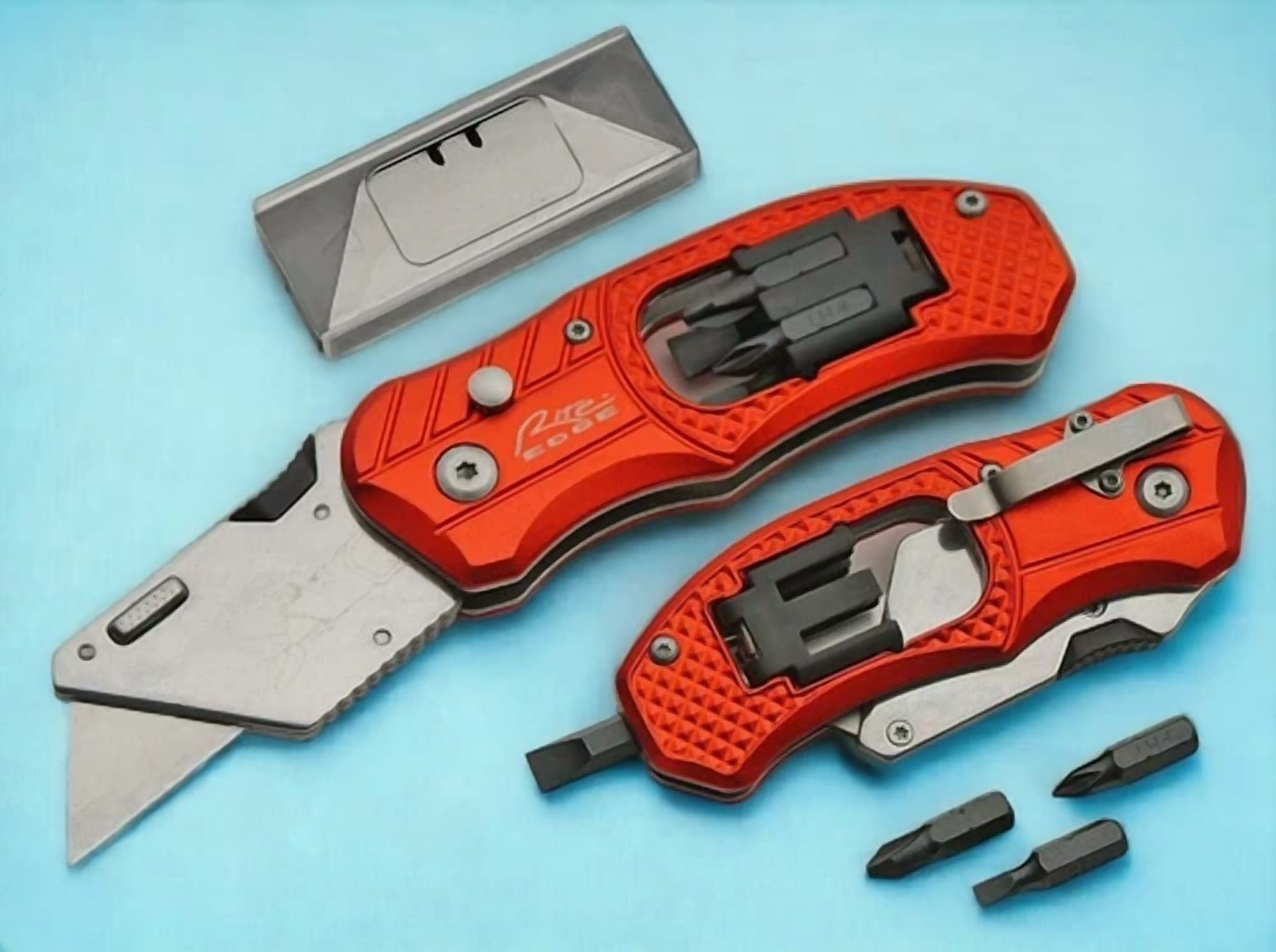 Pocket Knife Multi-Tool Box Cutter Heavy Duty Drywall Carpet Utility ...