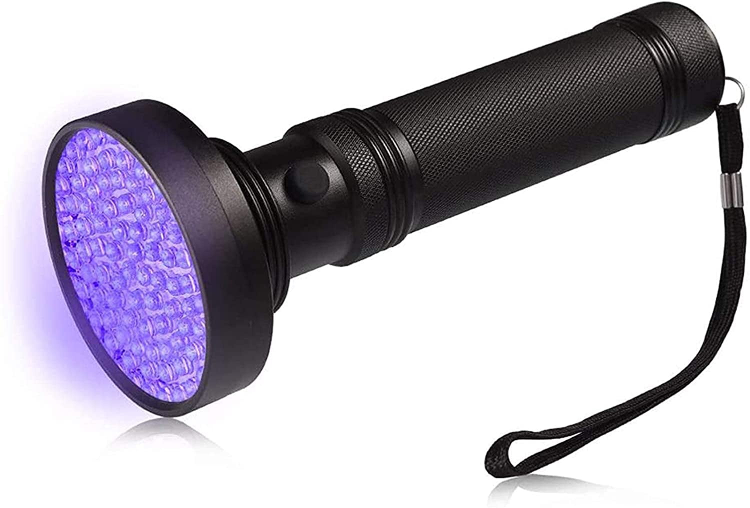 Pocket Lamp UV Flashlight Lamp 100 LEDs Ultra Violet for Animal ...