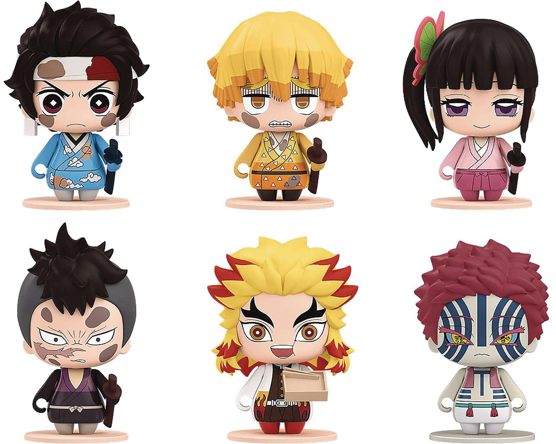 Pocket Maquette Demon Slayer: Kimetsu no Yaiba Mini Figure 6 Piece ...