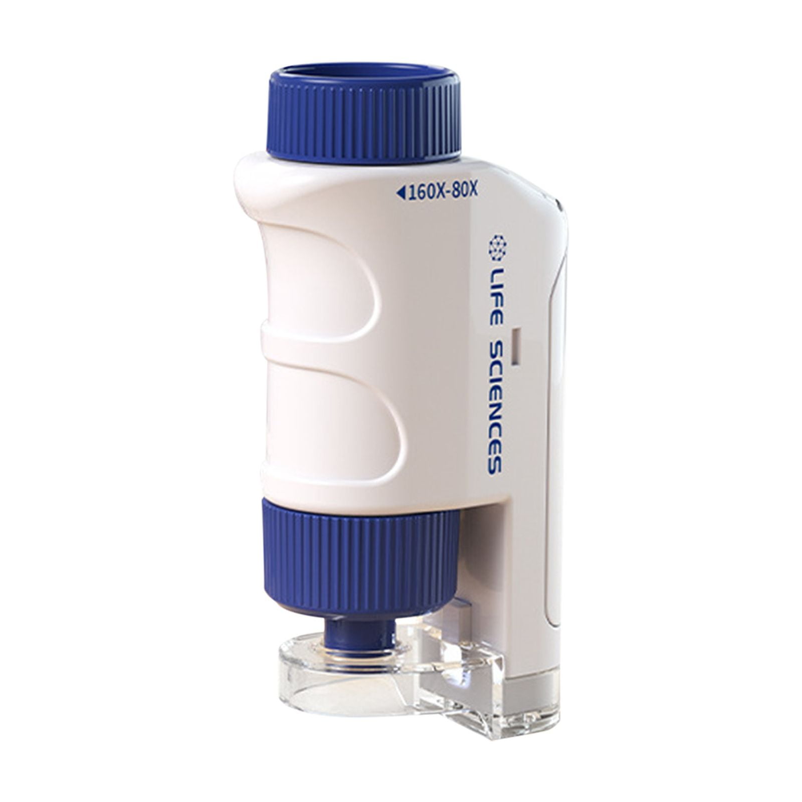 Pocket Microscope, 80x-160x Handheld Mini Microscope Kids, Portable ...