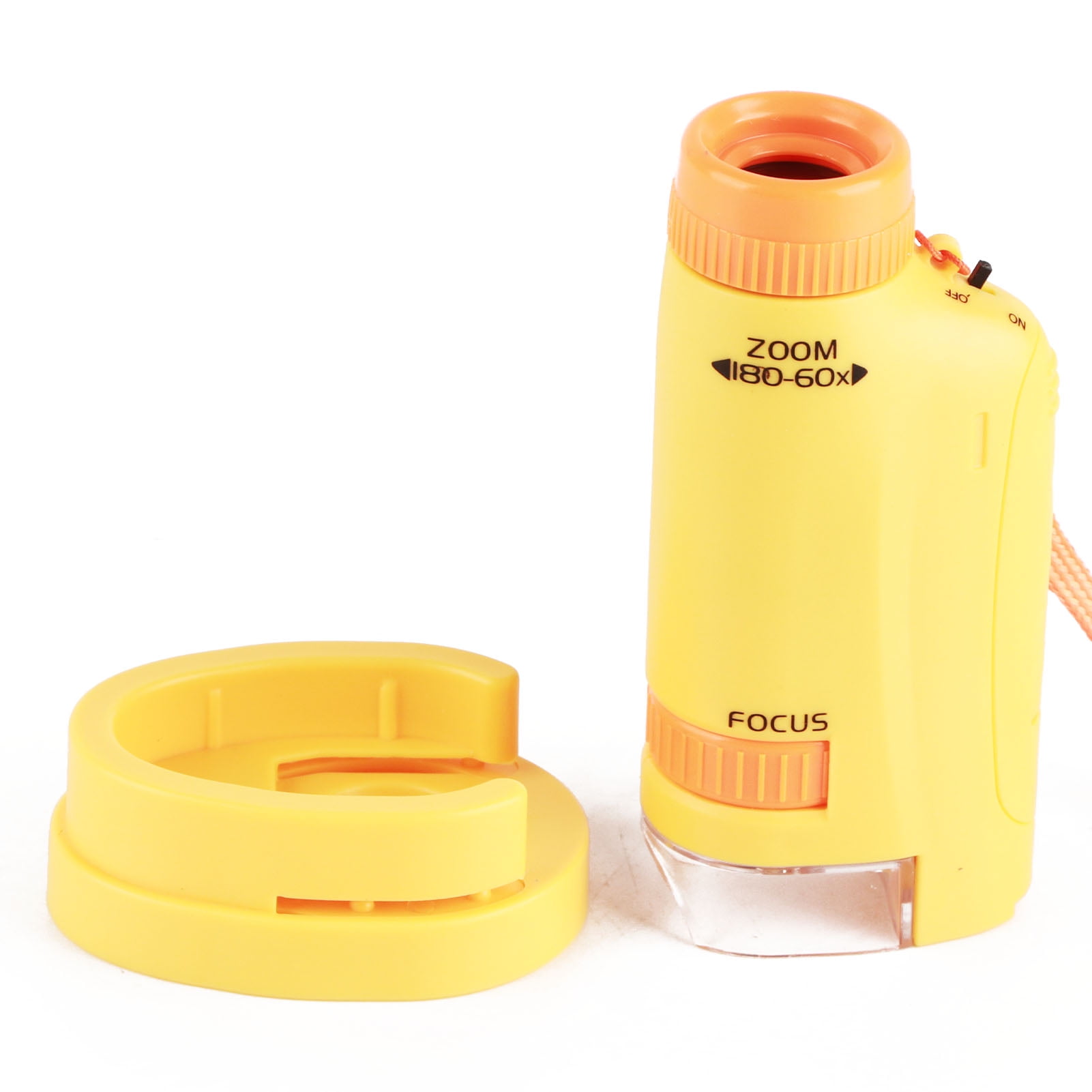 Pocket Microscope,Kids Handheld Microscope HD 180x Educational Puzzle ...