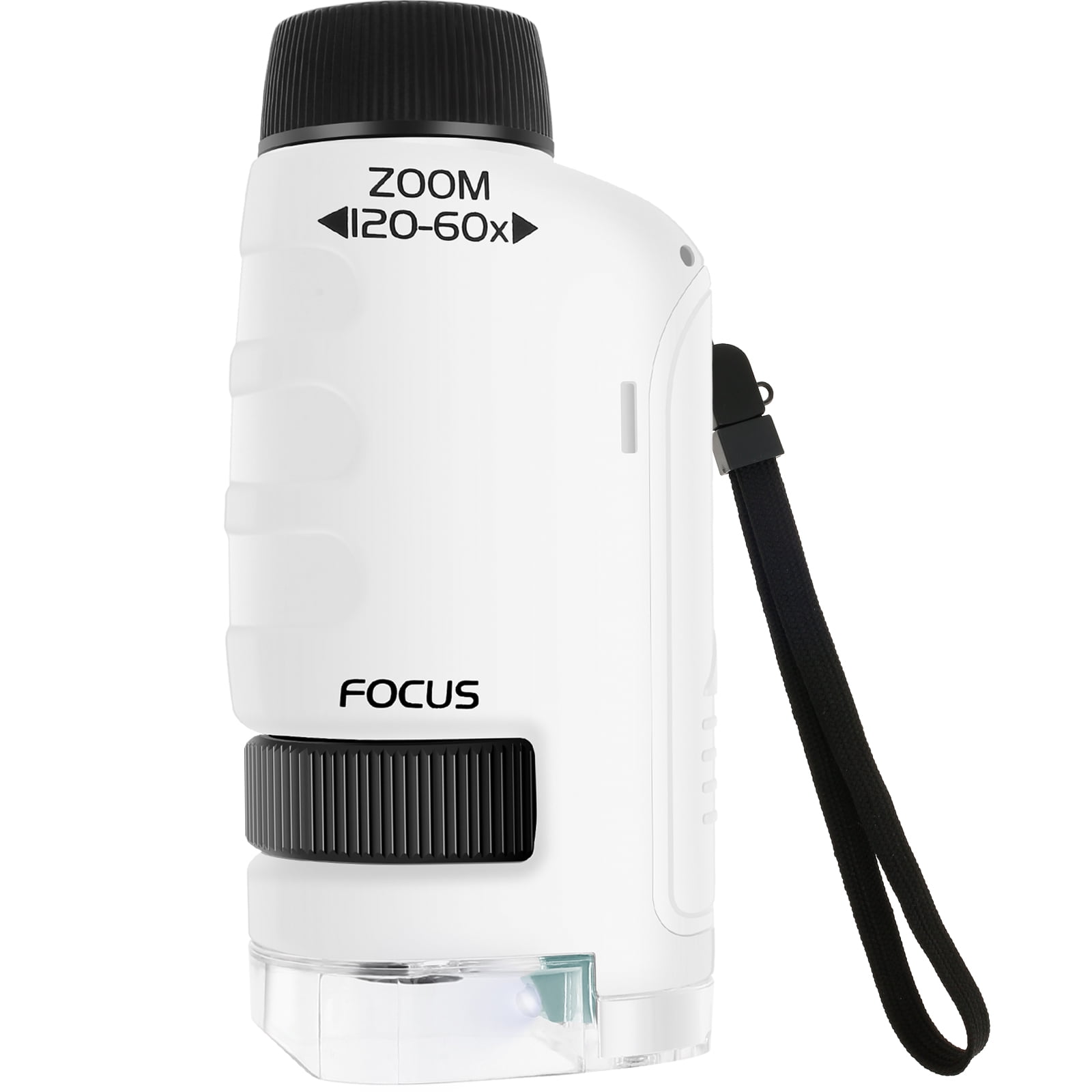 Pocket Microscope for Kids Mini Handheld Microscope 60X-120X LED ...
