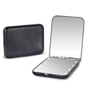Gospire Ultra-Slim Lighted Compact Travel Makeup Mirror, Rechargeable ...
