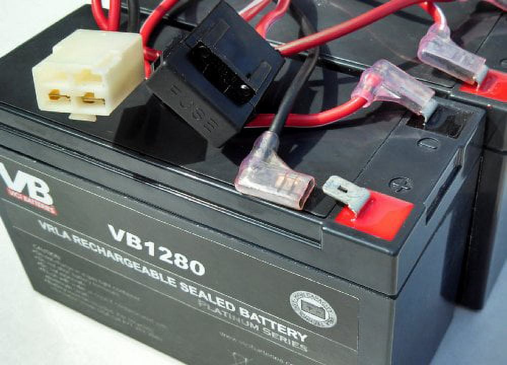 Pocket Mod Razor Battery Replacement - Includes Wiring Harness (8 ah ...