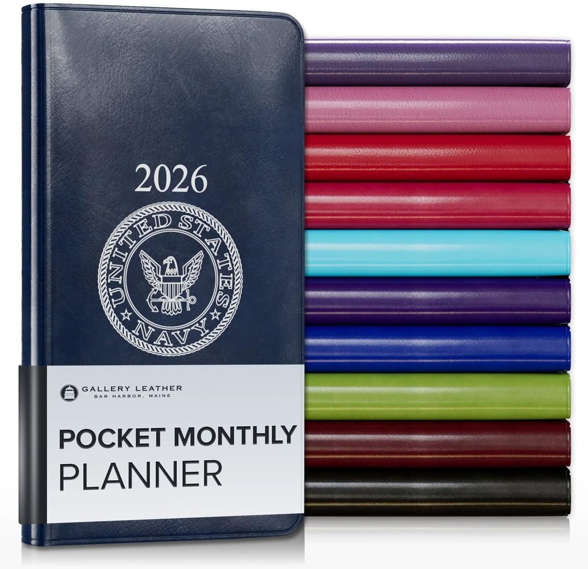 Pocket Monthly Planner 2026, Elegantly Bound Calendar Planner and ...