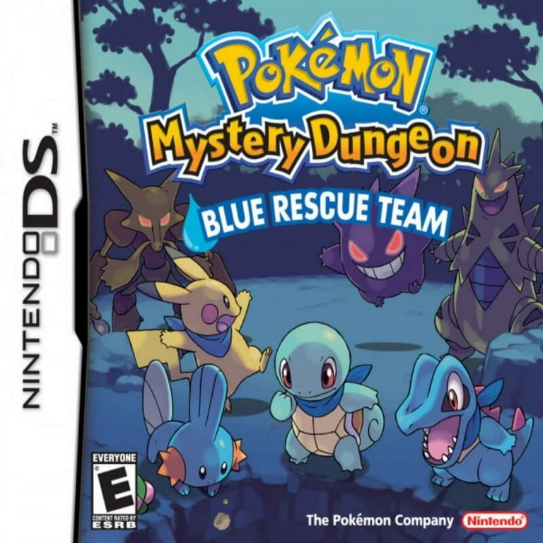 Pocket Mystery Dungeon Blue Rescue Team DS Game North America Version