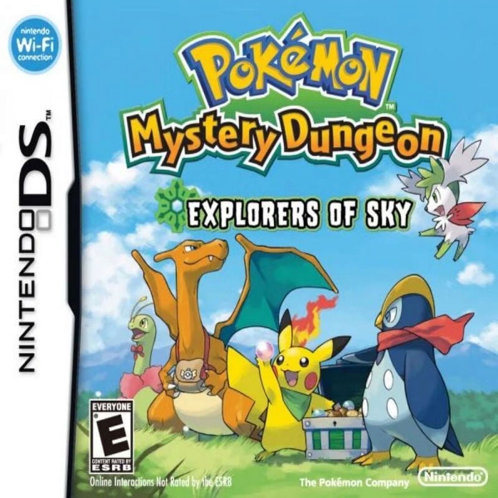 Nintendo RPG: Pocket Mystery Dungeon Explorers of Sky DS Game for Kids ...
