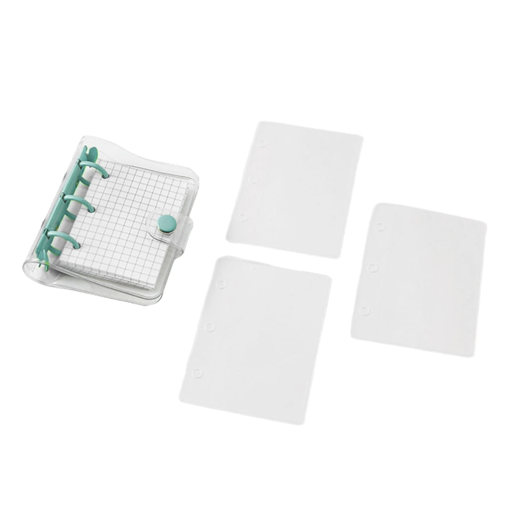 Pocket Notebook 3 Rings Binder Notepads Memobook Small Loose Leaf ...