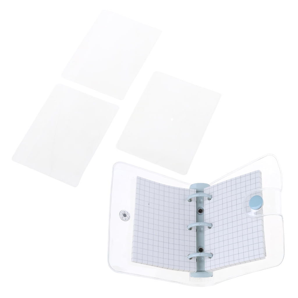 Pocket Notebook 3 Rings Binder Notepads Memobook Small Loose Leaf ...