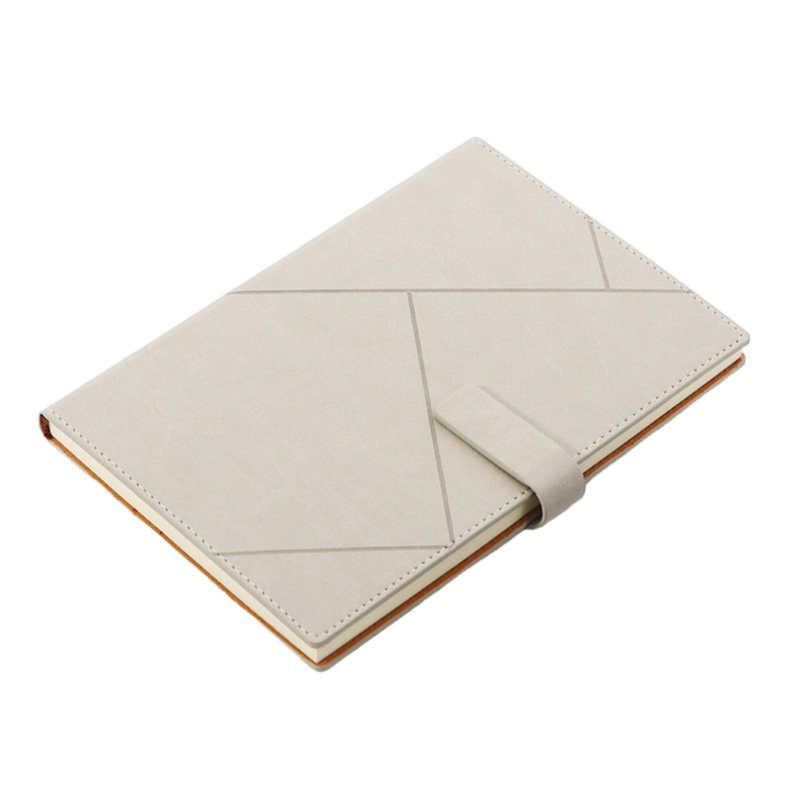 Pocket Notebook Cover, Thick Paper Notebook A5 Faux Leather Journal ...