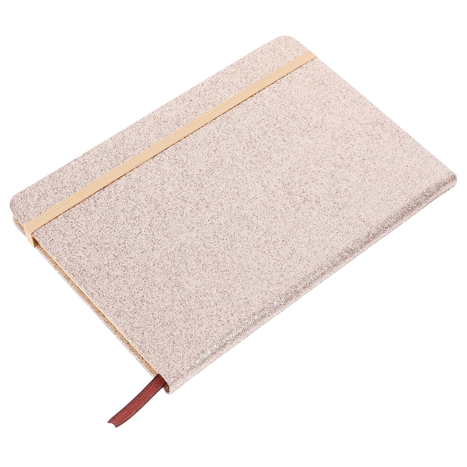 Small Fresh Notebook Sequined Hard-sided Glitter with Elastic Closure ...