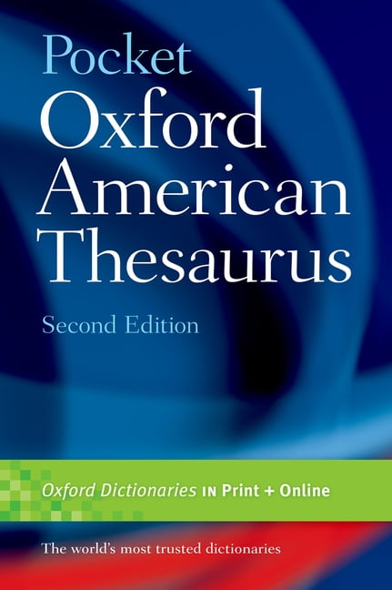 Pocket Oxford American Thesaurus, 2e, (Paperback) - Walmart.com