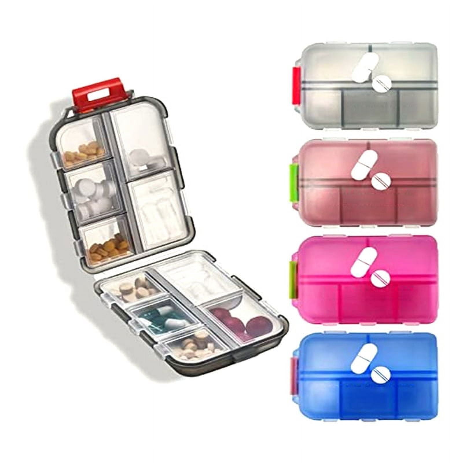 Pocket Pharmacy Container, Pocket Pill Box Dispenser Suitable for ...