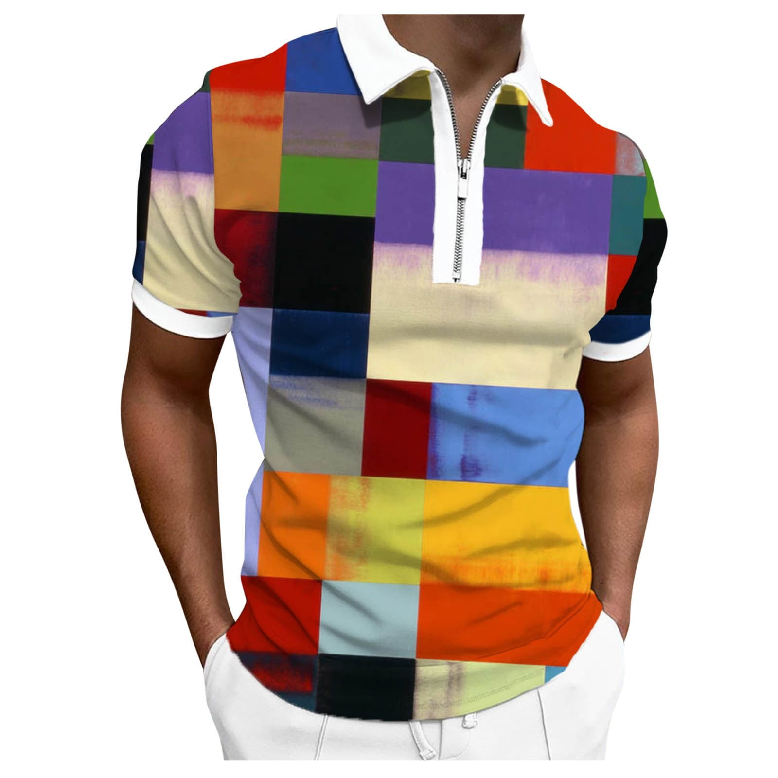 Pocket Polo Short Sleeve For Men Men's Short Sleeve Polo Shirt ...
