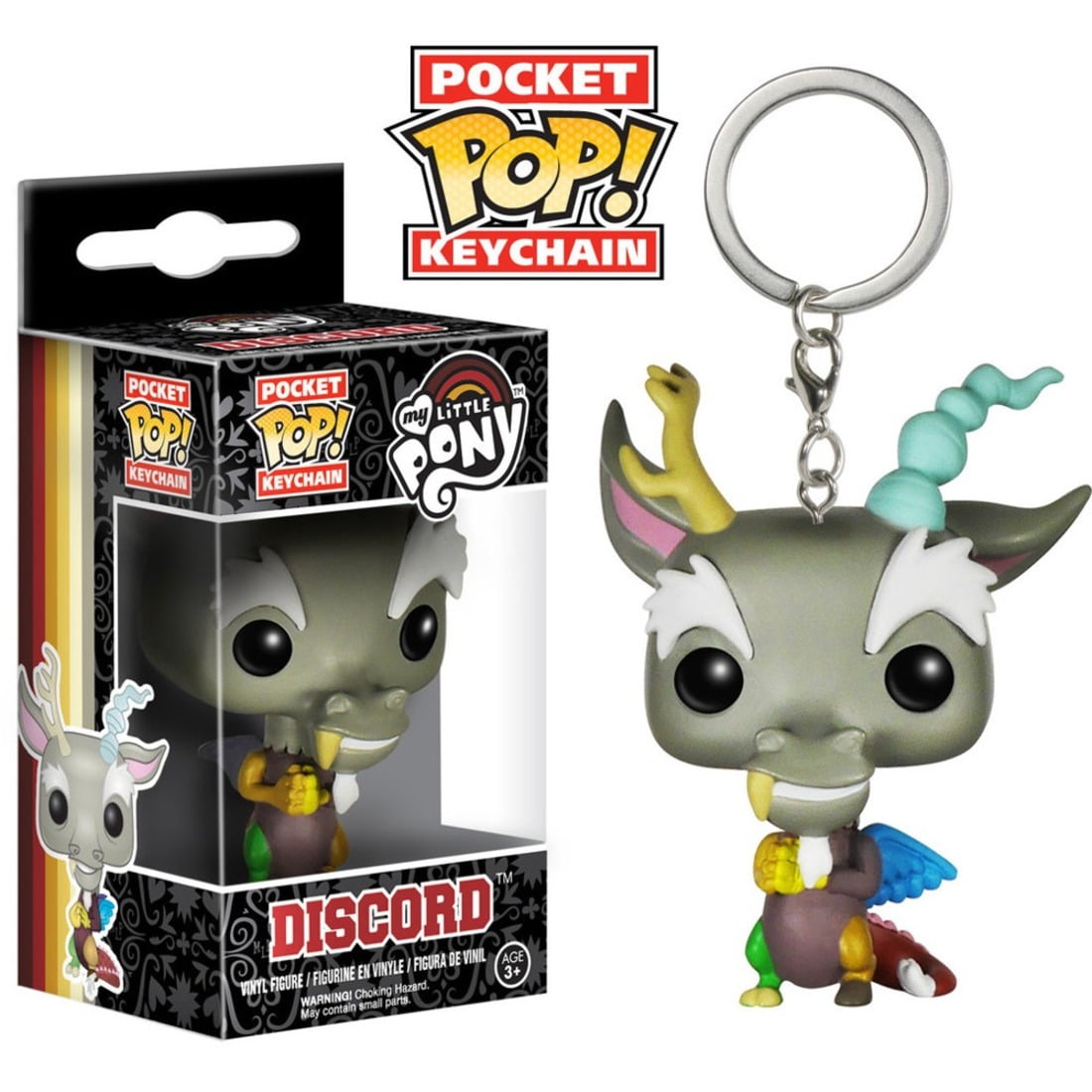 Pocket Pop! Keychain: My Little Pony - Discord - Walmart.com