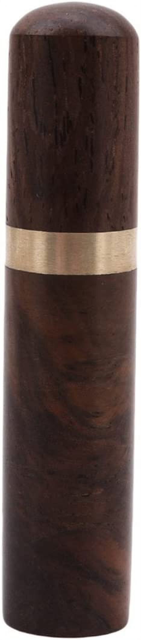 Pocket Portable Wooden Box Toothpick Holder Embroidery Hand Sewing ...