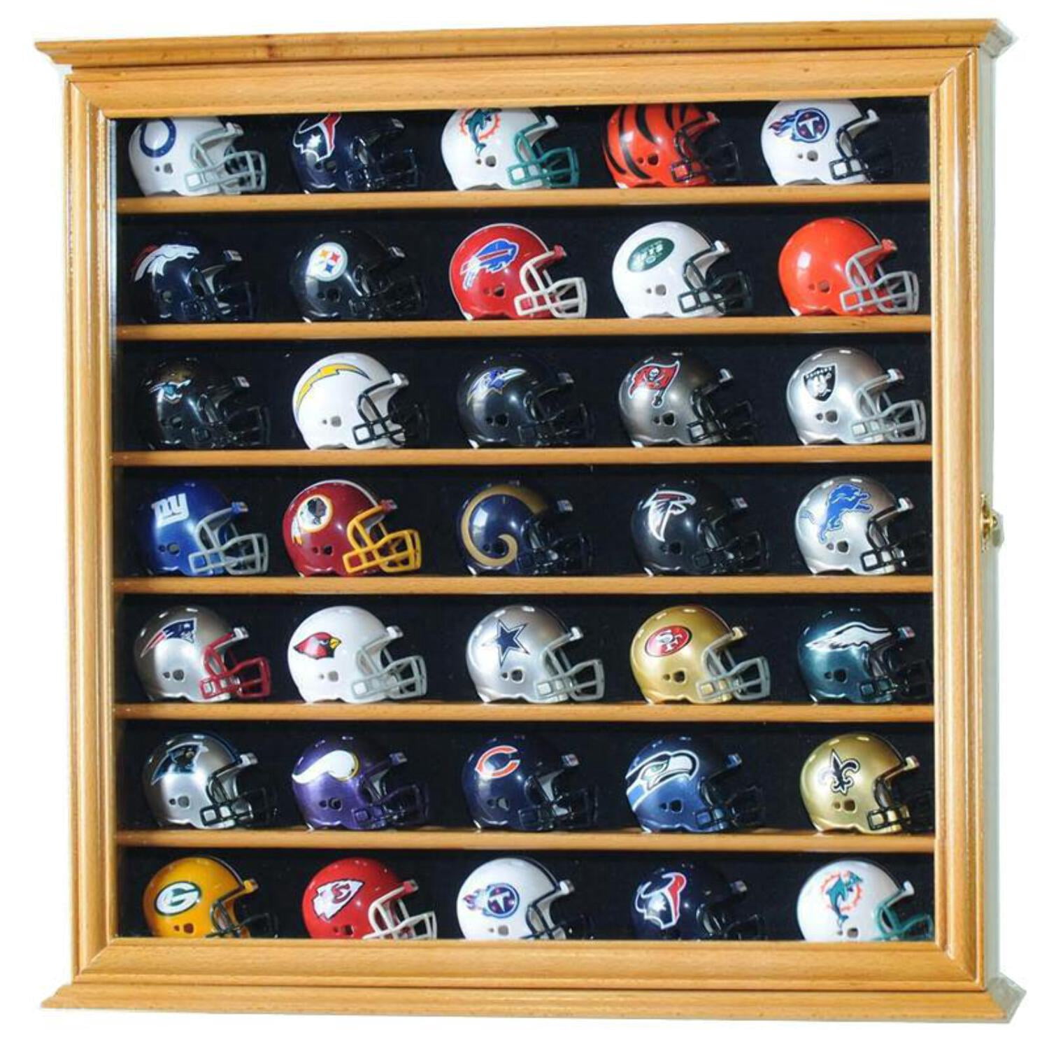 Pocket Pro Mini Helmet Display Case Cabinet - Walmart.com