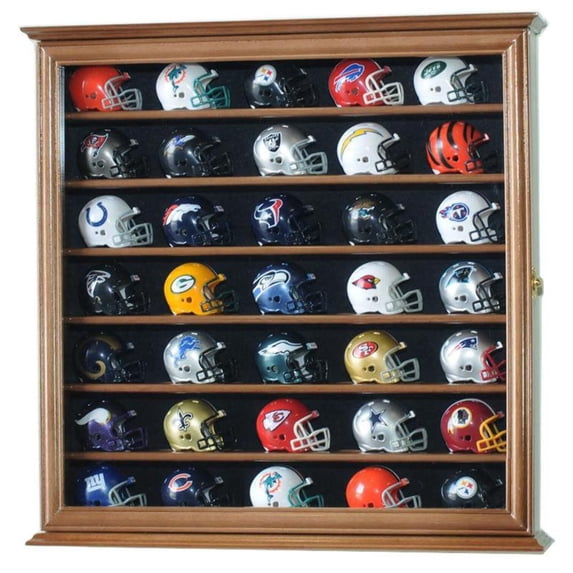 Pocket Pro Mini Helmet Display Case Cabinet - Walmart.com