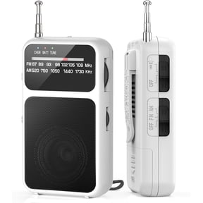Portable Radio, EEEkit Battery Operated Radio with Big Speaker, Great ...