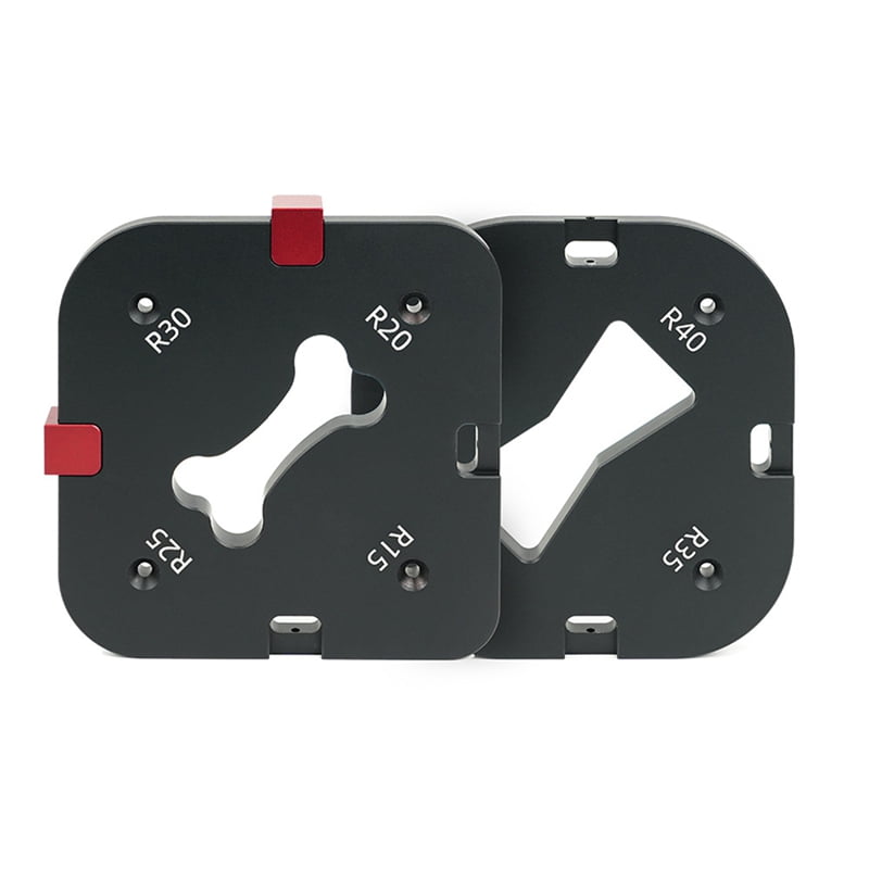 Pocket Radius Jig Router Cutting Fillet Template 4 in 1 R-Angle Arc ...