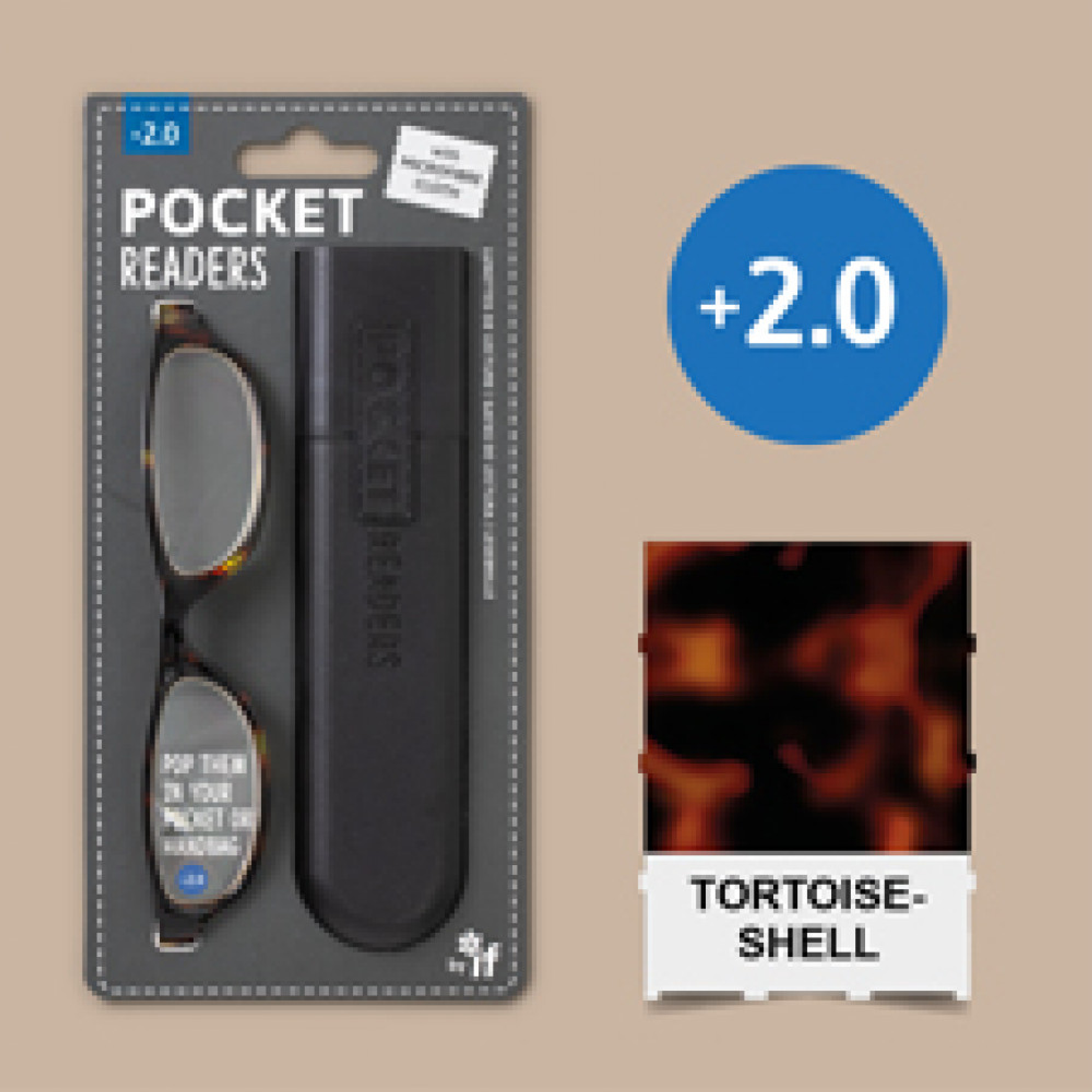 Pocket Readers[ Tortoiseshell /2.0 ] - Walmart.com