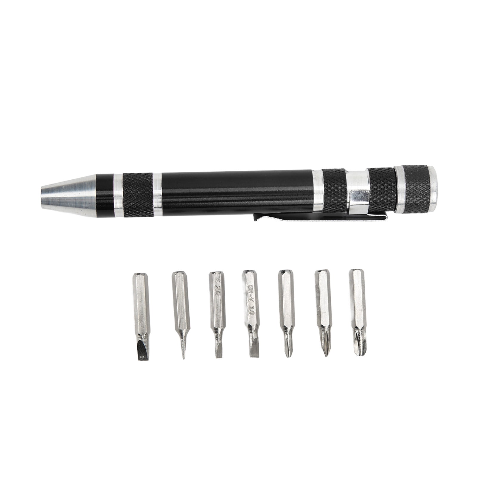 Pocket Screwdriver 8 in 1 Mini Hand Pen Screwdriver Magnetic Type ...