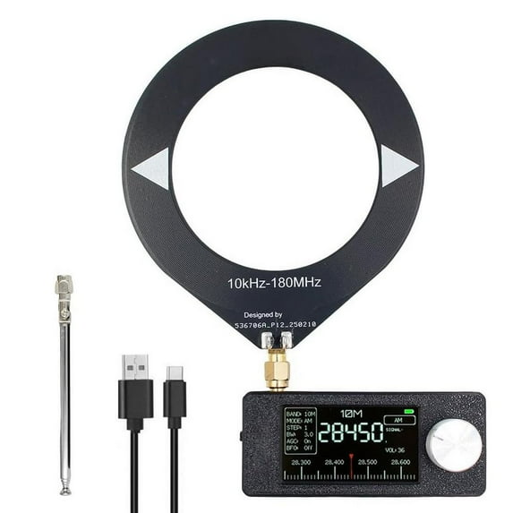 Pocket Shortwave Radio, ESP32-S3 Color Screen Multiple Bands, 1 Unit ...