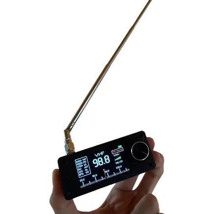 Pocket Shortwave Radio, ESP32-S3 Color Screen Multiple Bands, 1 Unit ...